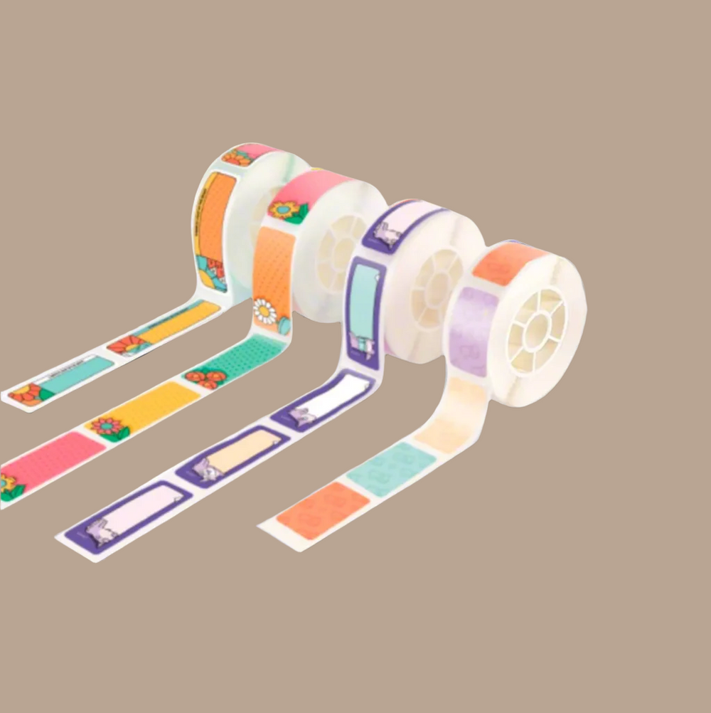 4 Rolls of Fantasy Labels for Label Printer – PoooliPrint