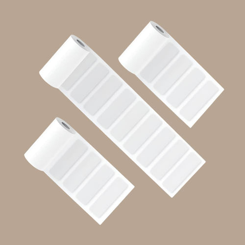 PoooliPaper White Sticky Labels 3 Rolls – PoooliPrint