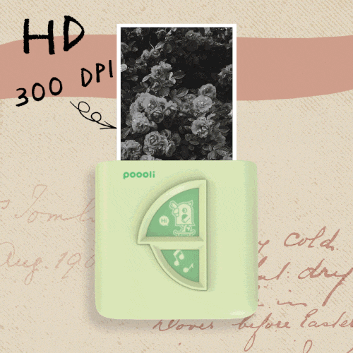 Poooliprint® Inkless Pocket Printer