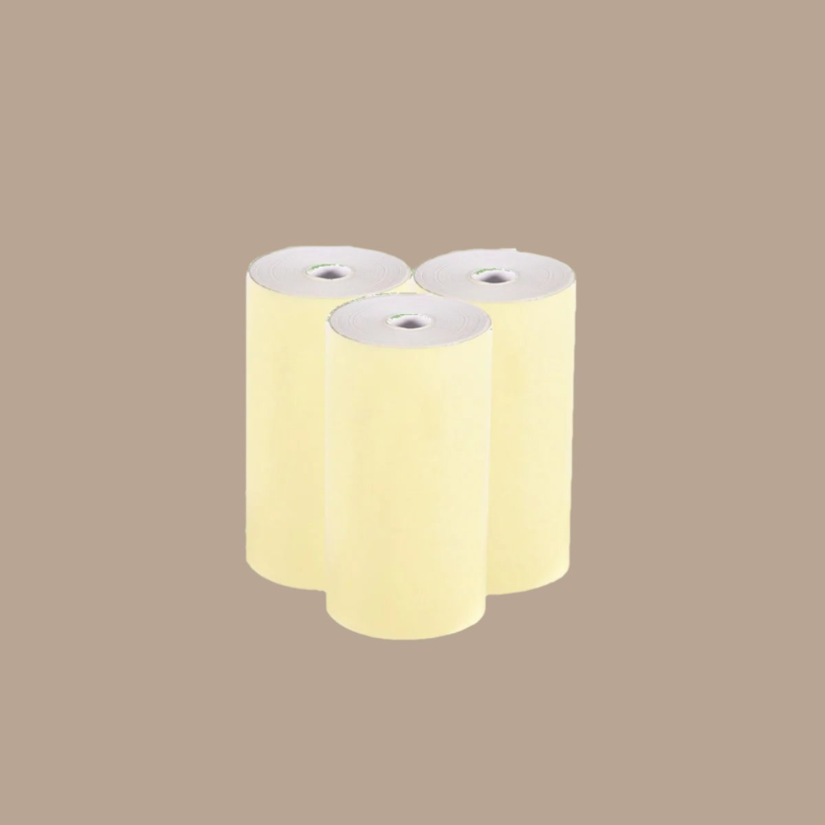 Sticky or Regular Colored Thermal Paper 3 Rolls